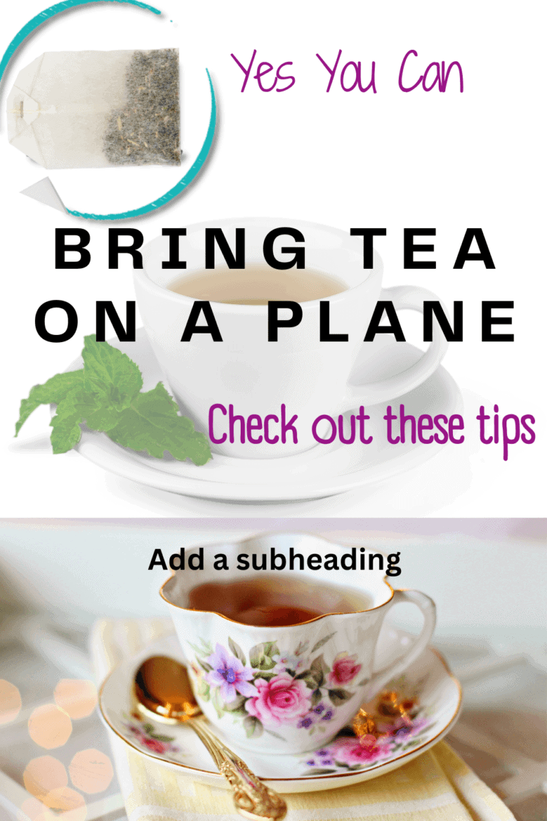 Can You Bring Tea Bags On Plane?(Tea Bags & Loose Tea Leaves) - Travel more
